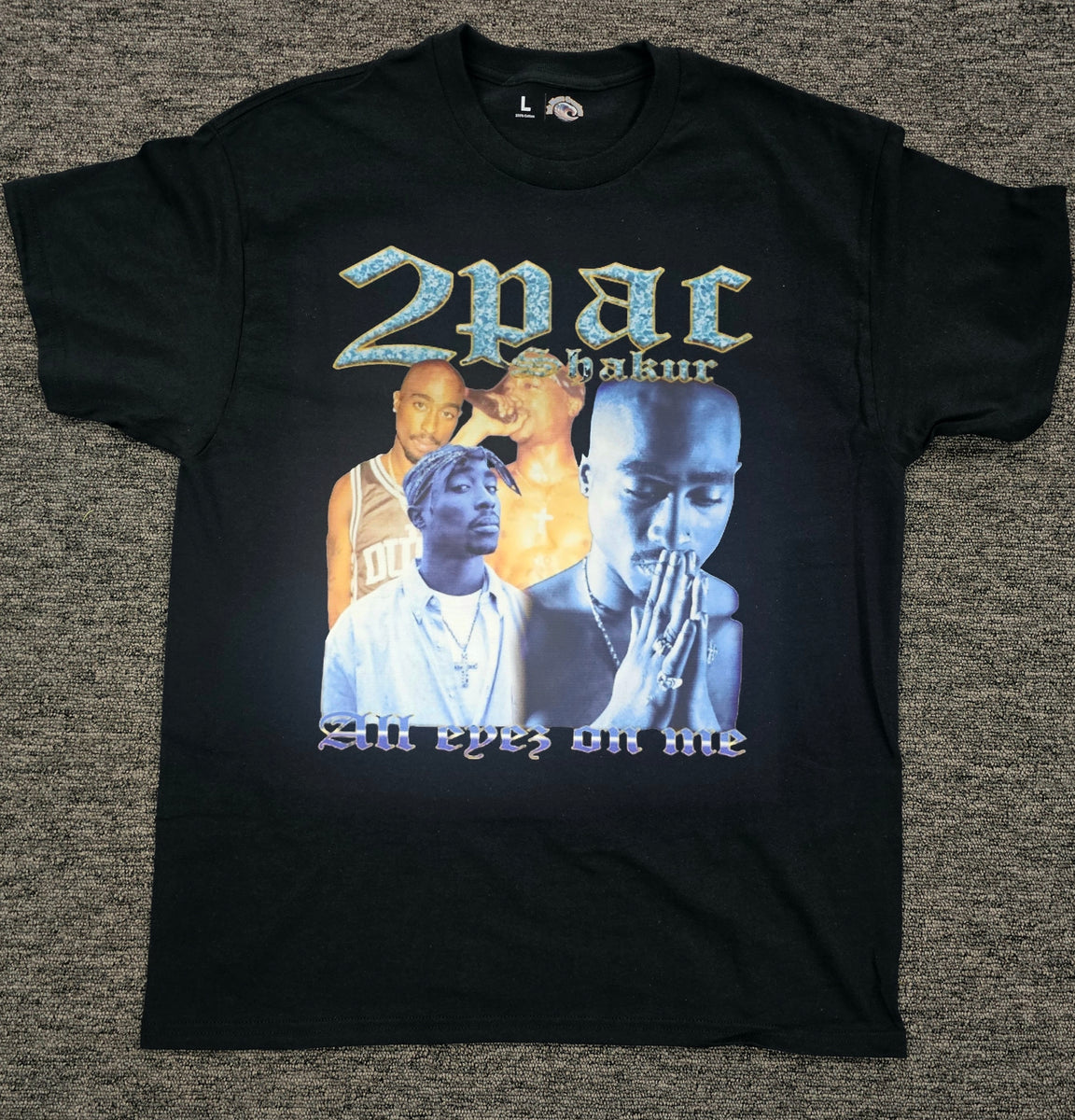 Tupac (2Pac) Iconic Graphic T-Shirt – Legendary Rapper Tribute – Ink ...
